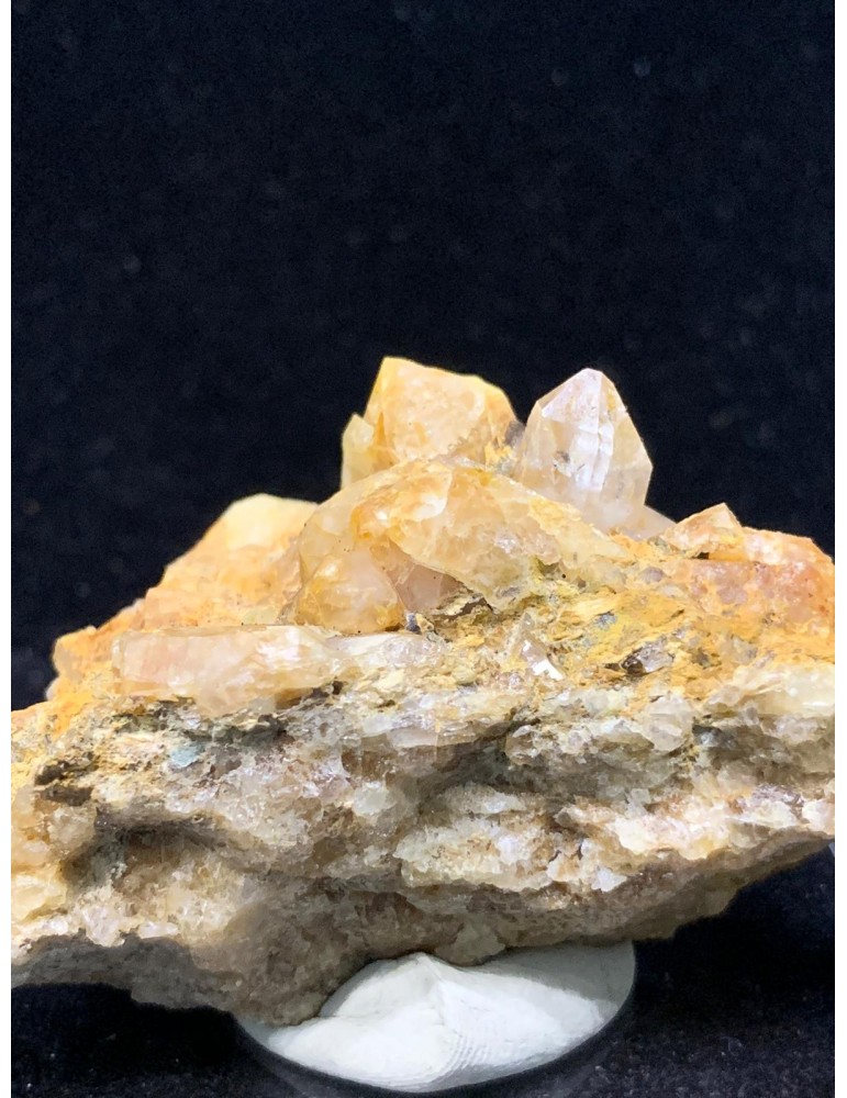 Quartz Crystal on Matrix — Monti Pisani, Tuscany, Italy